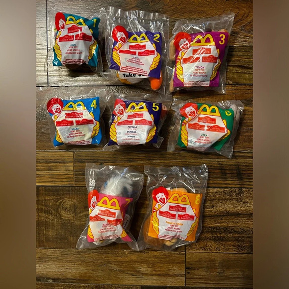 Disney Lion King McDonalds Happy Meal | Toys | Nwt Lion King 998 Simbas ...